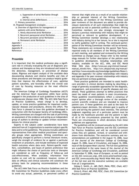 Guidelines Afib Executive Summary Pdf