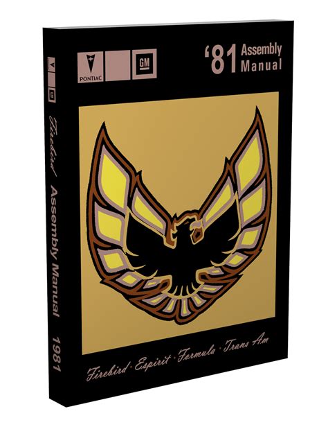 1981 Pontiac Firebird Assembly Manual Turbo Trans Am Esprit Formula