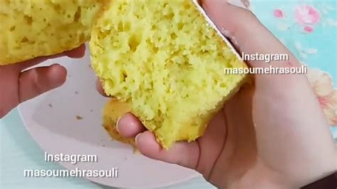 کیک خونگیاموزش کیک اسفنجی