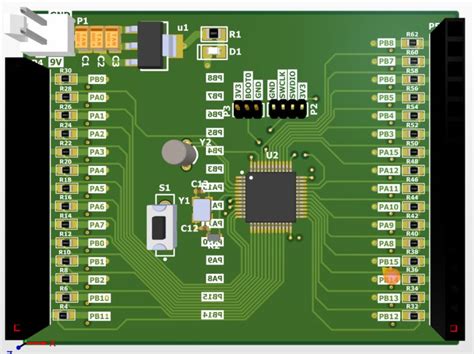 stm32 embeddedsystems pcbdesign altiumdesigner microcontroller