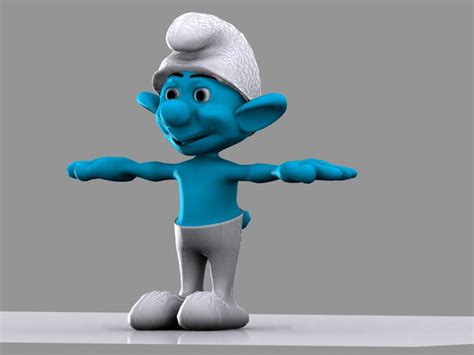 3d Smurf Model