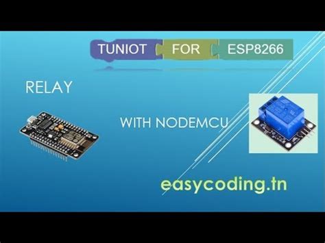 NodeMcu ESP Tutorial A Using A Relay YouTube