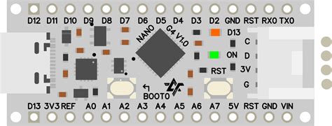 Artronshop Nano G4 บอร์ดไมโครคอนโทรลเลอร์ Stm32g4 Arm Cortex M4 170 Mhz รูปทรง Arduino Nano