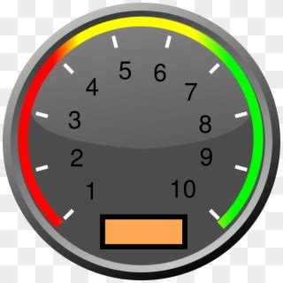 Speedometer Blank HD Png Download X PngFind