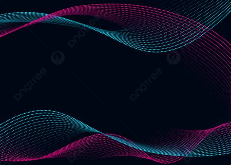 Abstract Blue Purple Line Particle Background Purple Curve