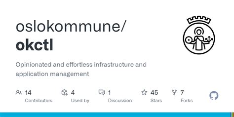 Github Oslokommune Okctl Opinionated And Effortless Infrastructure And Application Management