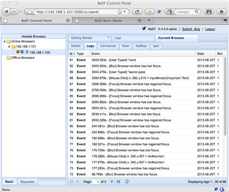 Getting Started With Beef The Browser Exploitation Framework