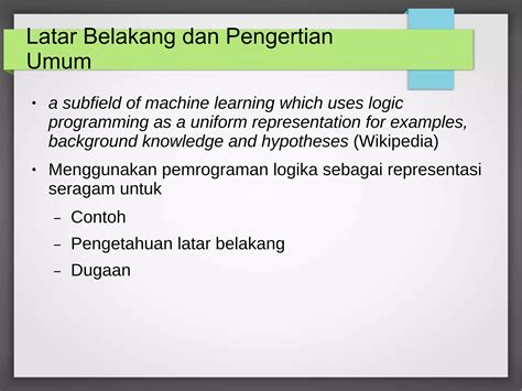 Inductive Logic Programming Ppt