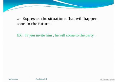 Conditional If Grammar Guide English ESL Powerpoints