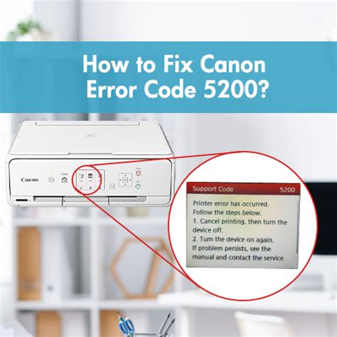 How To Fix Canon Error Code