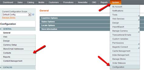 How To Configure Magento Contact Us Page FastComet