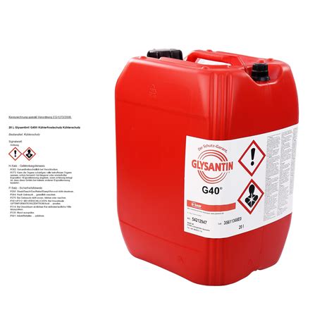 GLYSANTIN 20 L Glysantin® G40® Kühlerfrostschutz Kühlerschutz