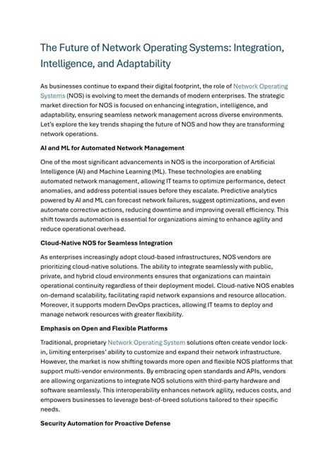 PPT - Network Operating Systems PowerPoint Presentation, free download ...