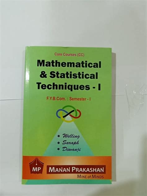 buy mathematical and statistical techniques 1 [cc] coures book online