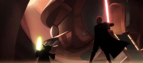 The Morning Watch Yoda Vs Count Dooku Gets Animated Ryan Reynolds And
