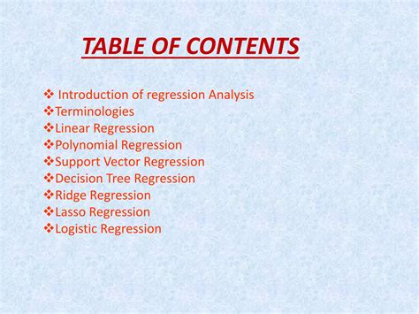 Regression Analysis And Its Type Pdf