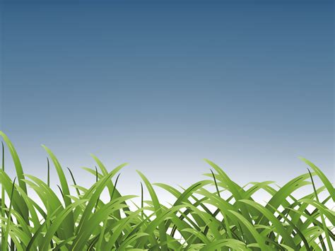 Green Grass Background Powerpoint Themes Free Power Point Template
