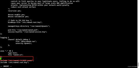 Linux服务器dns域名解析服务（包含缓存域名服务器配置实验以及主从域名服务器配置实验）linux配置域名 Csdn博客