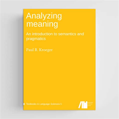دانلود کتاب Analyzing Meaning An Introduction To Semantics And Pragmatics فرالن