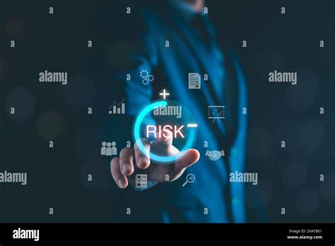 Risk Manage Business Risk Assessment Businessman Assess Investment