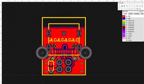 大usb（usb B）转type C 转接板 立创开源硬件平台