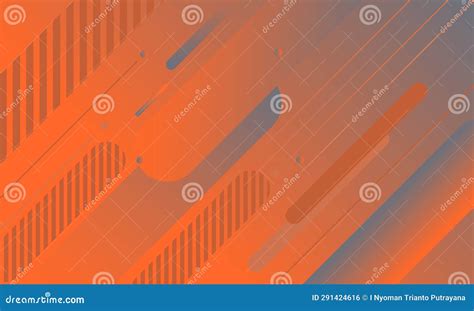 Diagonal Geometric Rounded Lines Shapes Stock Illustration
