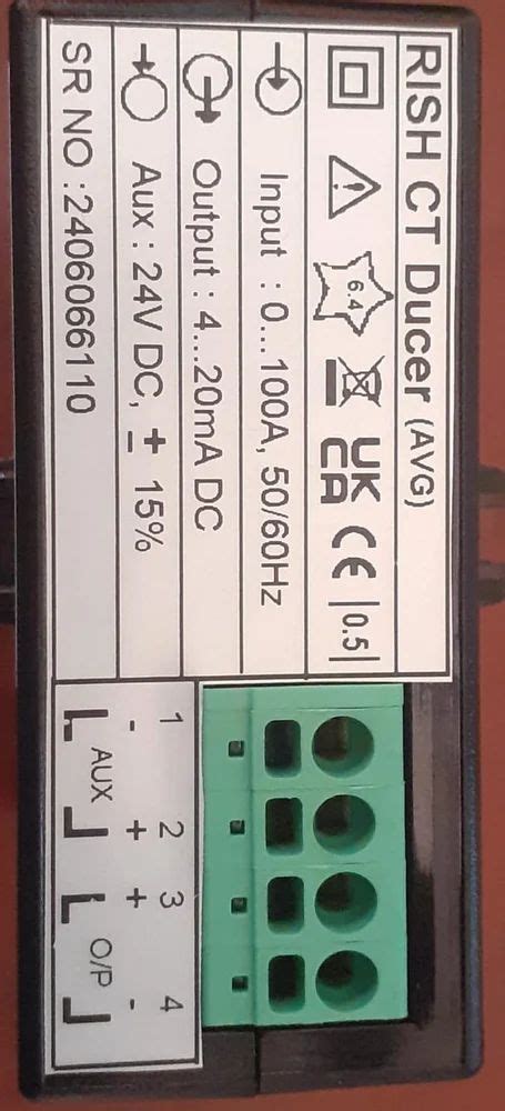 Ac Current Transformer Cum Transducer 200a At ₹ 1980 Piece Thiruvanmiyur Chennai Id