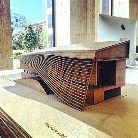 Dru On Instagram “ Regrann From Parametric Architecture Design An Model By Trahan Architects