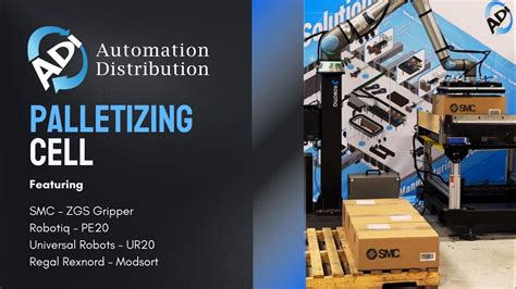 🚀 Automate Your Palletizing With The Ur20 And Smc Zgs Foam Vacuum Gripper 🏭📦 Youtube