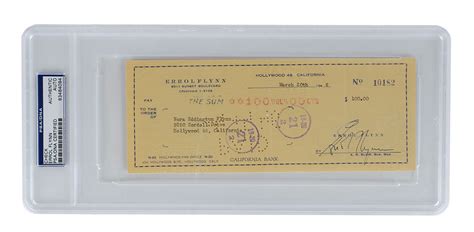 Errol Flynn Rr Auction