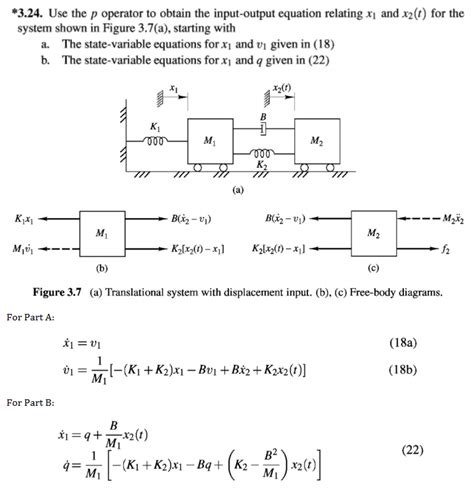 Solved 324 Use The P Operator To Obtain The Input Output
