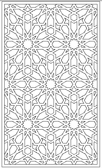 Islamic Geometric Patterns Dxf Files Download CNC Design Hub