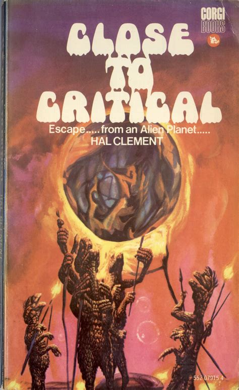 Close To Critical By Hal Clement Corgi Books Fonts In Use