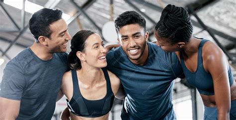 Premium Photo Diversity Fitness And Team Building For Exercise