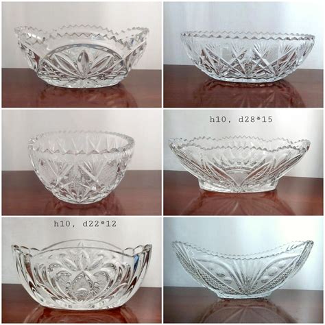 Бокали Богемия фужери вінтаж стакани хрусталь кольорове скло СССР 400 грн Посуда кухонная