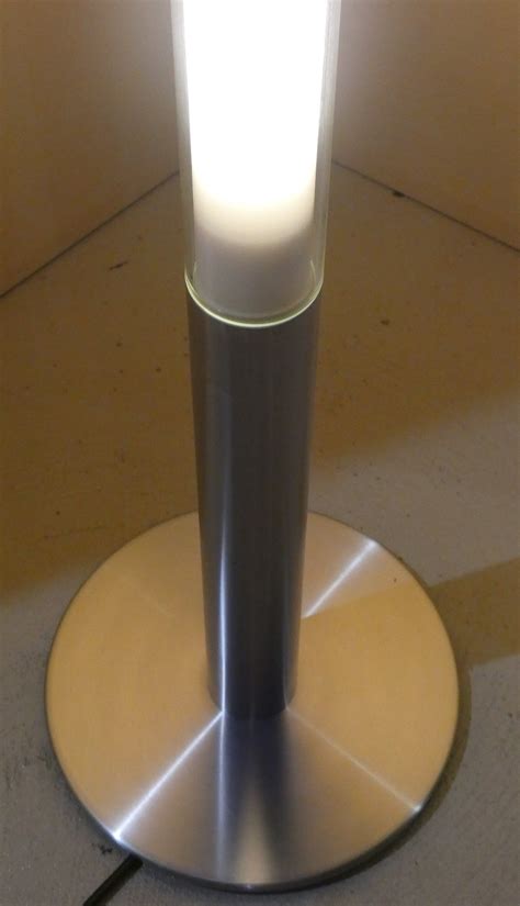 Lampada Da Terra Teda In Acciaio E Pirex Di Ferdi Giardini Per Oluce