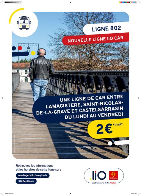 Ligne Lio 802 Commune De Saint Aignan En Occitanie