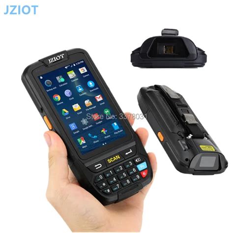 Wireless Barcode Scanner Handheld Terminal Rugged PDA For Supermarket Warehouse Laser Bar Code