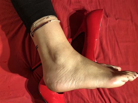 New Red High Heel Pumps Pics Xhamster