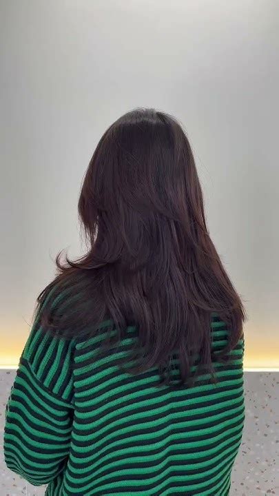 허쉬레이어드컷 은 의정부미용실 꾸뜨헤어 범휘 의정부미용실 레이어드컷 레이어드펌 Layeredhair Youtube