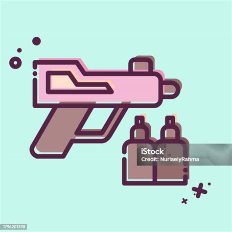 아이콘 건 독 기호와 관련이 있습니다 Mbe 스타일 심플한 디자인 편집 가능 간단한 일러스트레이션 가솔린에 대한 스톡 벡터 아트 및 기타 이미지 Istock