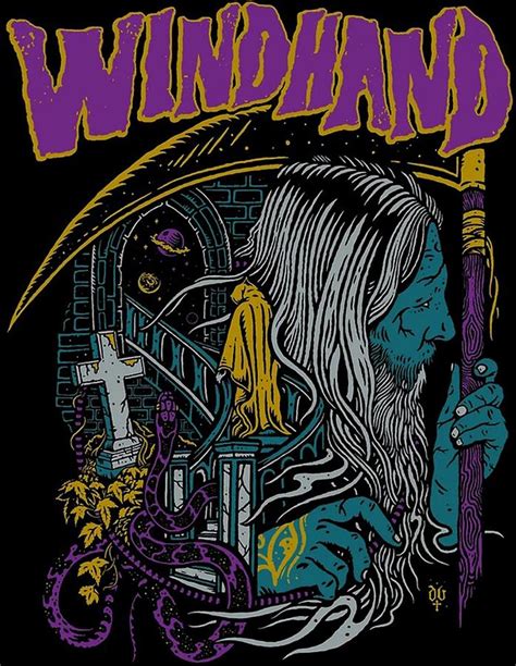 Windhand Band Poster Digital Art By Wendy Mendel Pixels