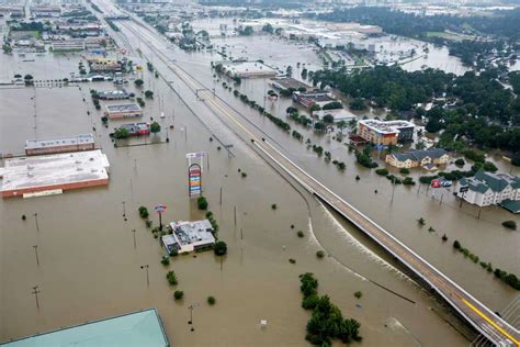 Harveys Houston From Above Aerial Photos Show Extreme Flooding In