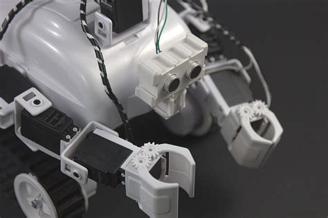 Ez Robot Ultrasonic Distance Sensor With Enclosure And Wire Robotseducation