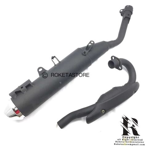 Exhaust Muffler Assembly For Bashan Db 41h 250