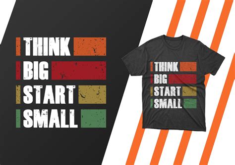 Think Big Start Small Graphic By ABDUL BASET SAMRAT Creative Fabrica