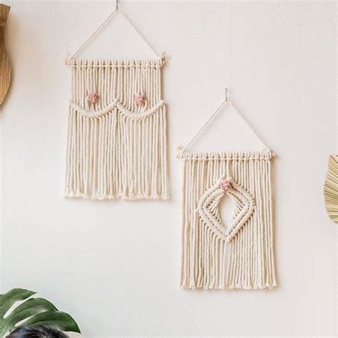 Macrame Wall Hanging Boob Etsy
