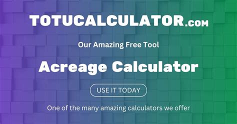 Acreage Calculator