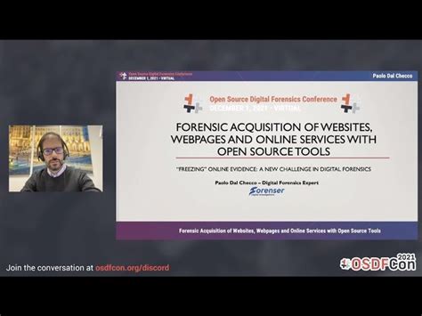 open source digital forensics conference osdfcon talk forensic