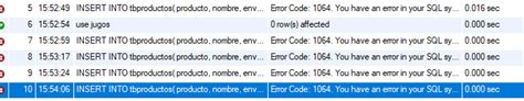 Error En Into Introducción A Sql Con Mysql Manipule Y Consulte Datos Solucionado